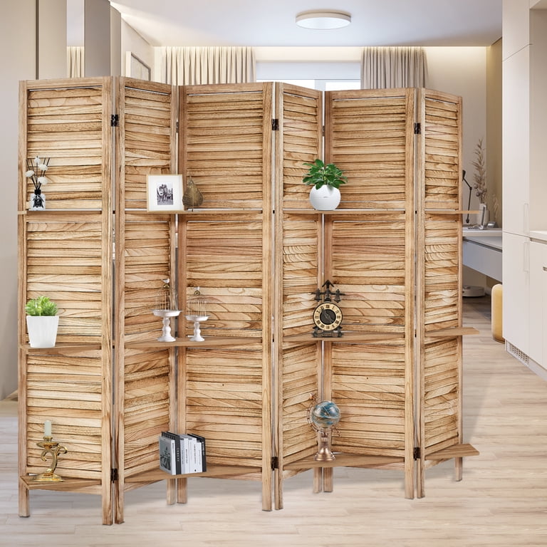 6 Panel Room Divider Screen Room Divider 6 Panel 6 Ft Tall, Foldable