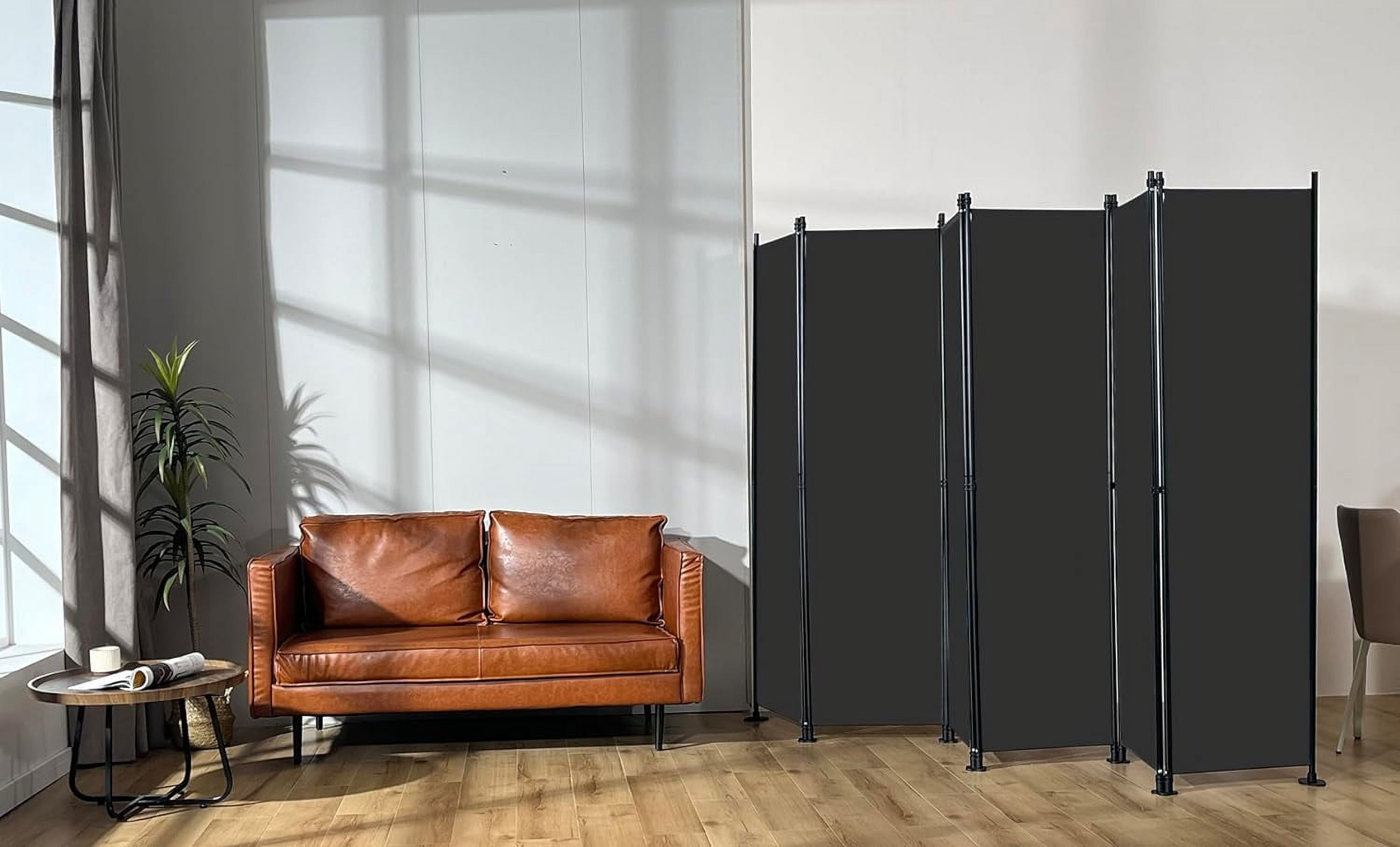 6 Panel Room Dividers Folding Privacy Screen, 10ft Wide 6ft Tall ...