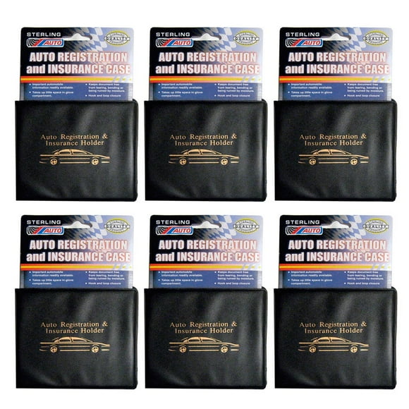 Shop Car Registration and Insurance Holders in Various Colors