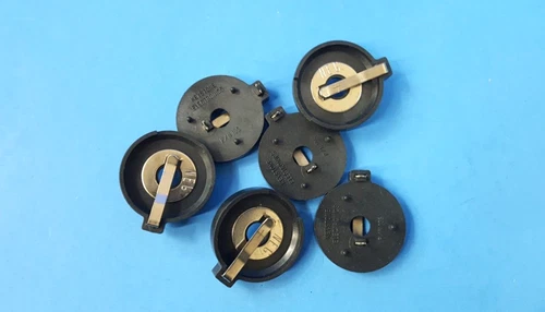 6 Pc-Battery Holder(Open)Coin, 105, Keystone Electronics , 24.5Mm, 1 ...