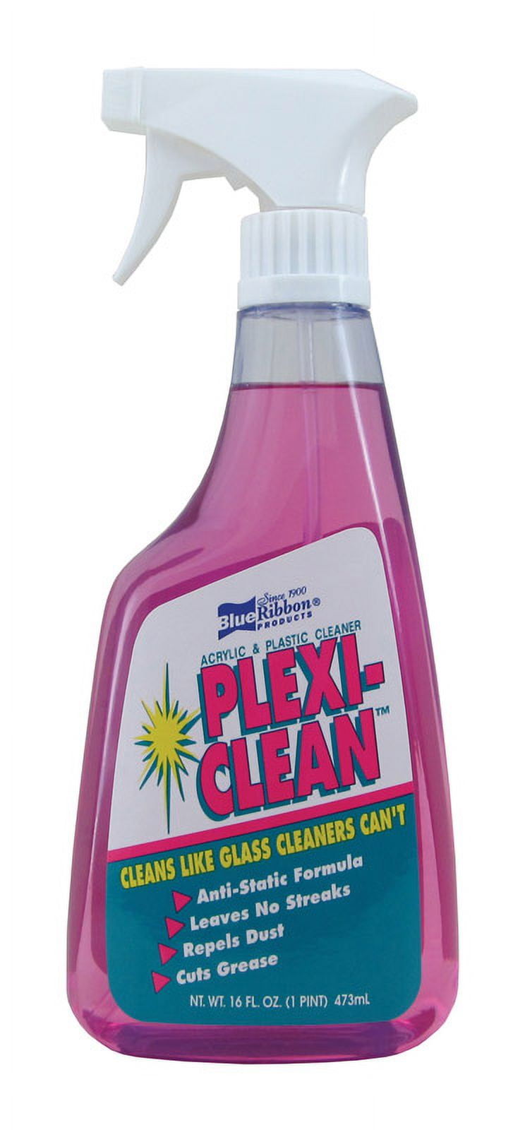 6 Pc, Blue Ribbon Plexi-Clean Acrylic & Plastic Cleaner 16 Oz Liquid ...