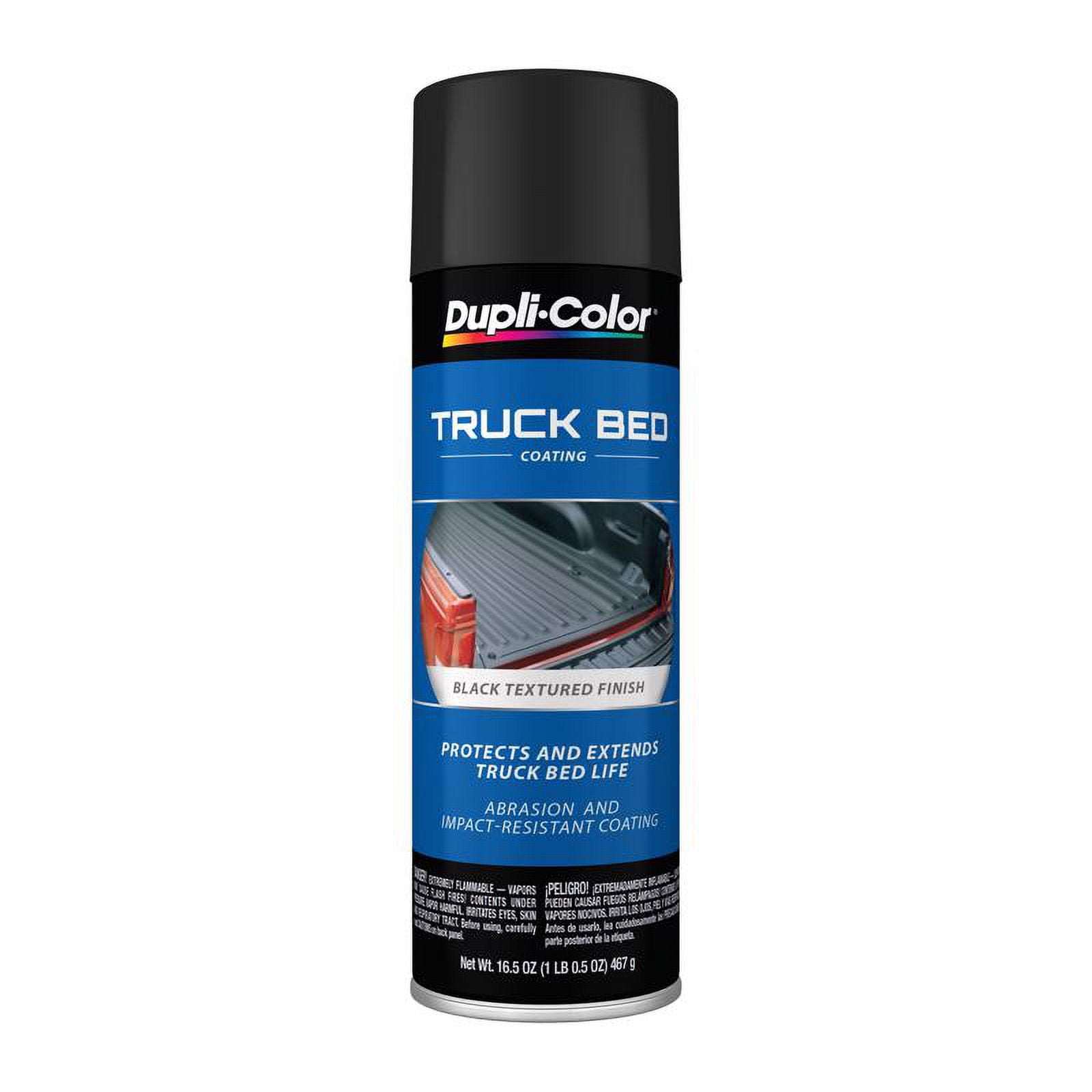 6 Pc, Dupli-Color Black Textured Finish Truck Bed Coating 16.5 Oz ...
