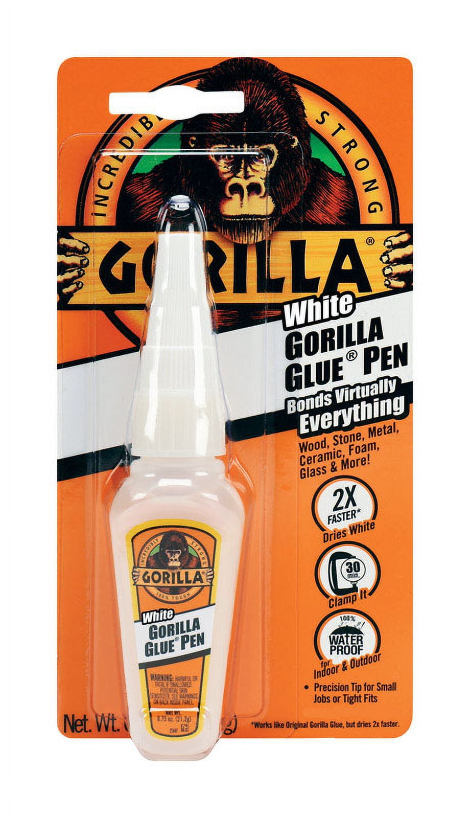 6 Pc, Gorilla High Strength Glue White Glue 0.75 Oz - Walmart.com