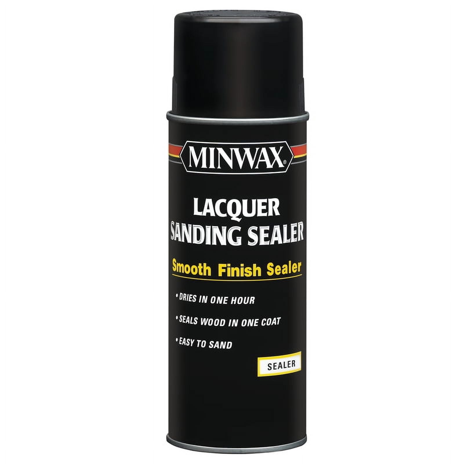6 Pc, Minwax Smooth Clear Oil-Based Lacquer Sanding Sealer 12.25 Oz ...