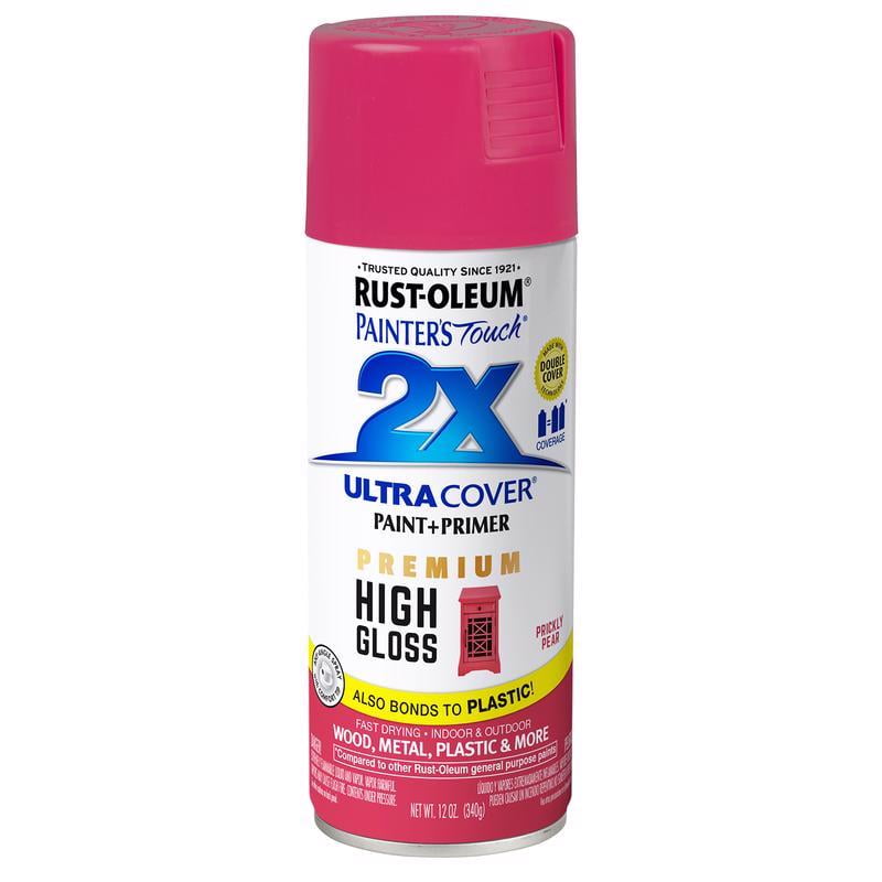 6 Pc, Rust-Oleum Painter'S Touch High-Gloss Prickly Pear Paint+Primer ...