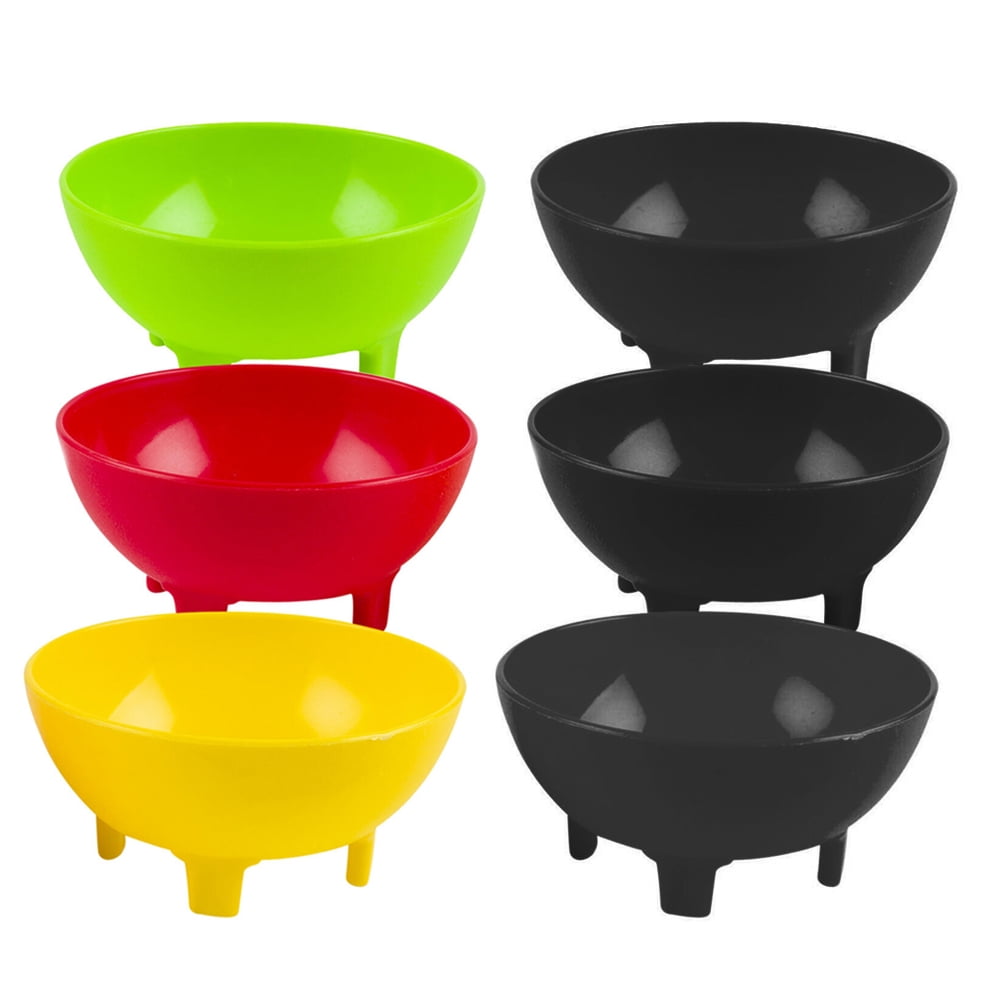 6 Pc Salsa Bowls Set Serving Dish Mexican Snack Guacamole Bowl ...