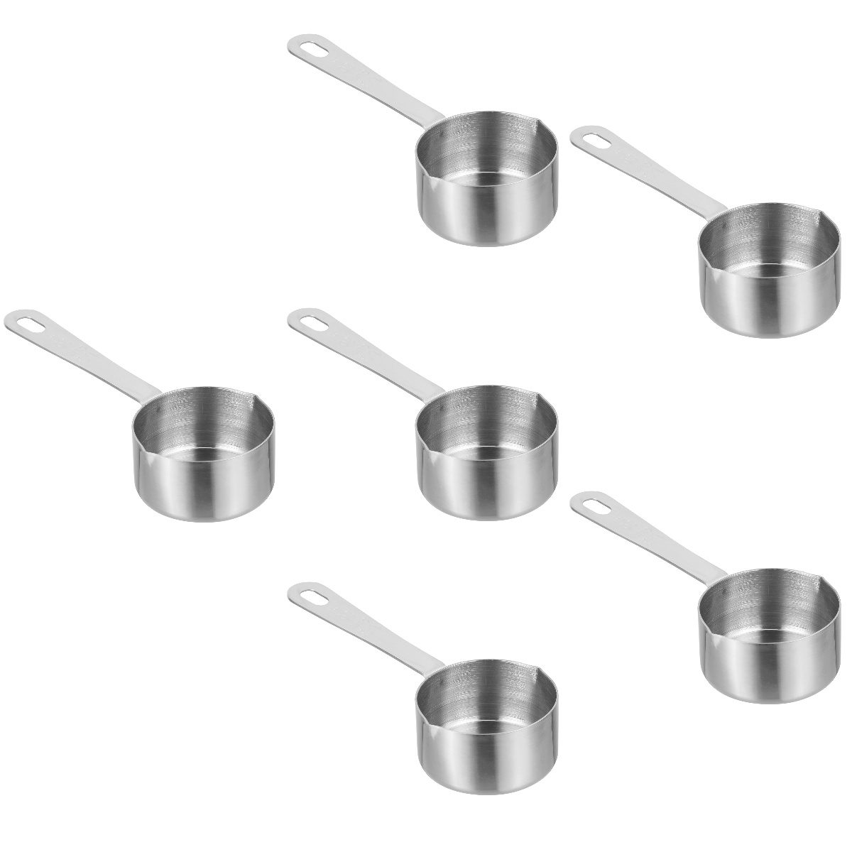 6 Pc Saucepan Wok Work on Mini Soup Pot Metal Sauce Pan Teppanyaki ...