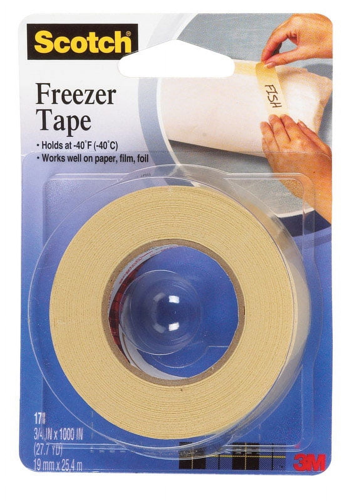6 Pc, Scotch Tan Freezer Tape 1 Pk - Walmart.com
