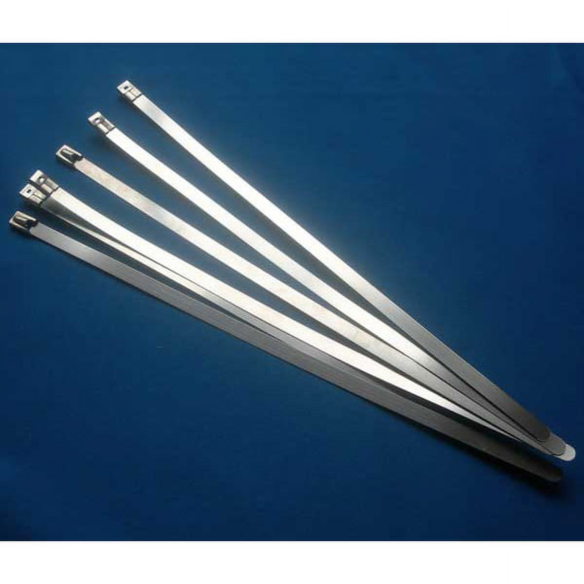 6 Pc Stainless Steel Cable Zip Tie Wire Metal Wrap 8 Inch - Walmart.com