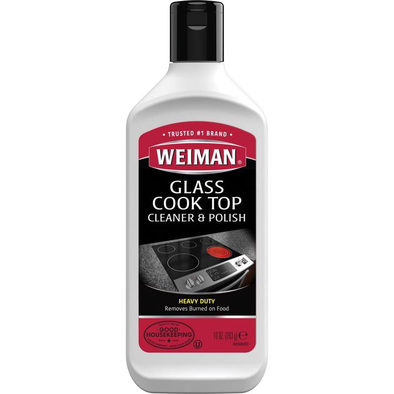 6 Pc, Weiman Apple Scent Glass Cooktop Cleaner 10 Oz Cream - Walmart.com