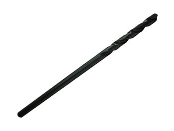 6 Pcs, #15 X 6" Hss Black Oxide Aircraft Extension Drill Bit, Drill ...