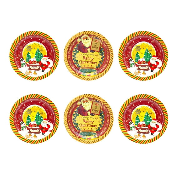 6" Disposable Plates