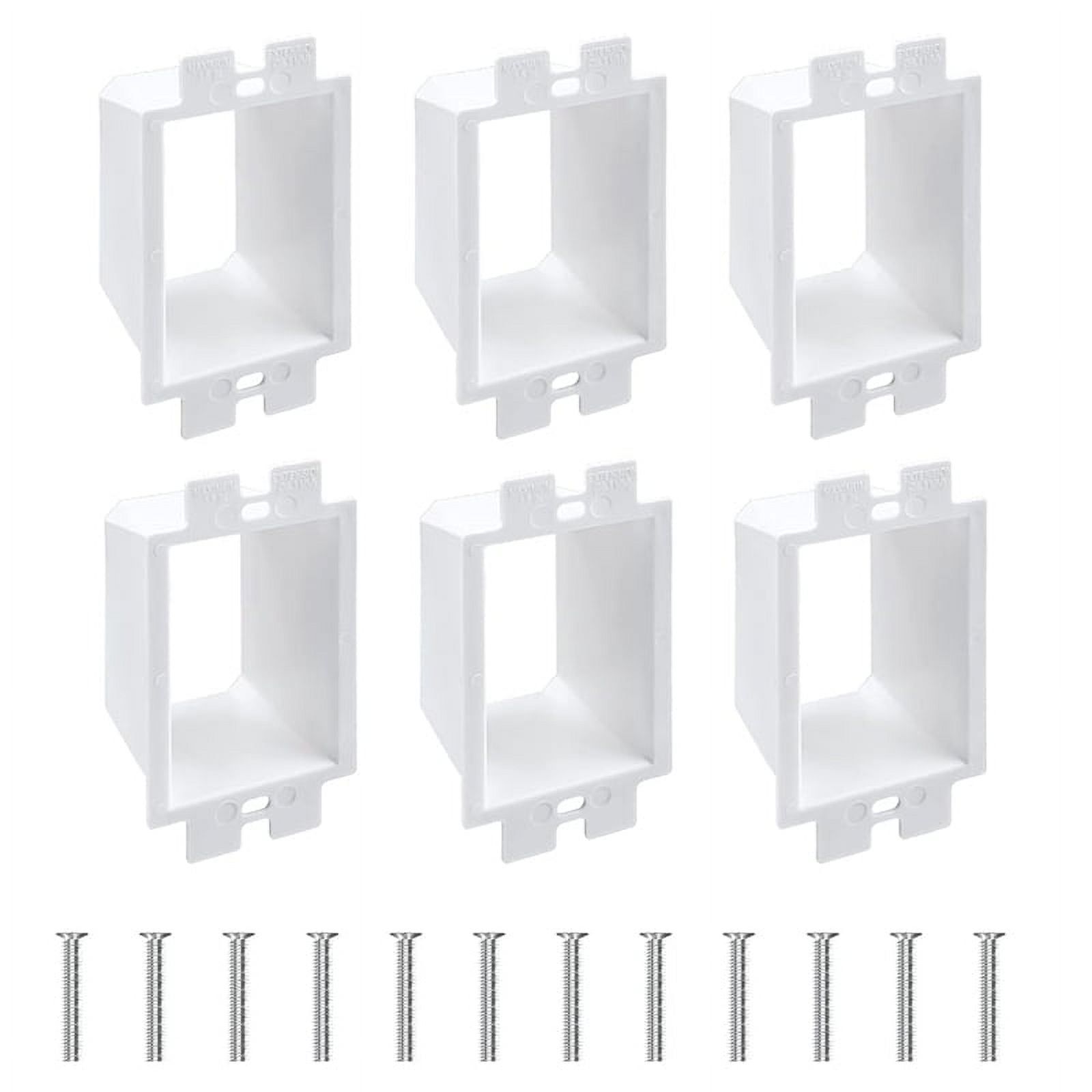 6 Pcs -2 Electrical Outlet Box Extender, Electrical Box Extender, 1 ...