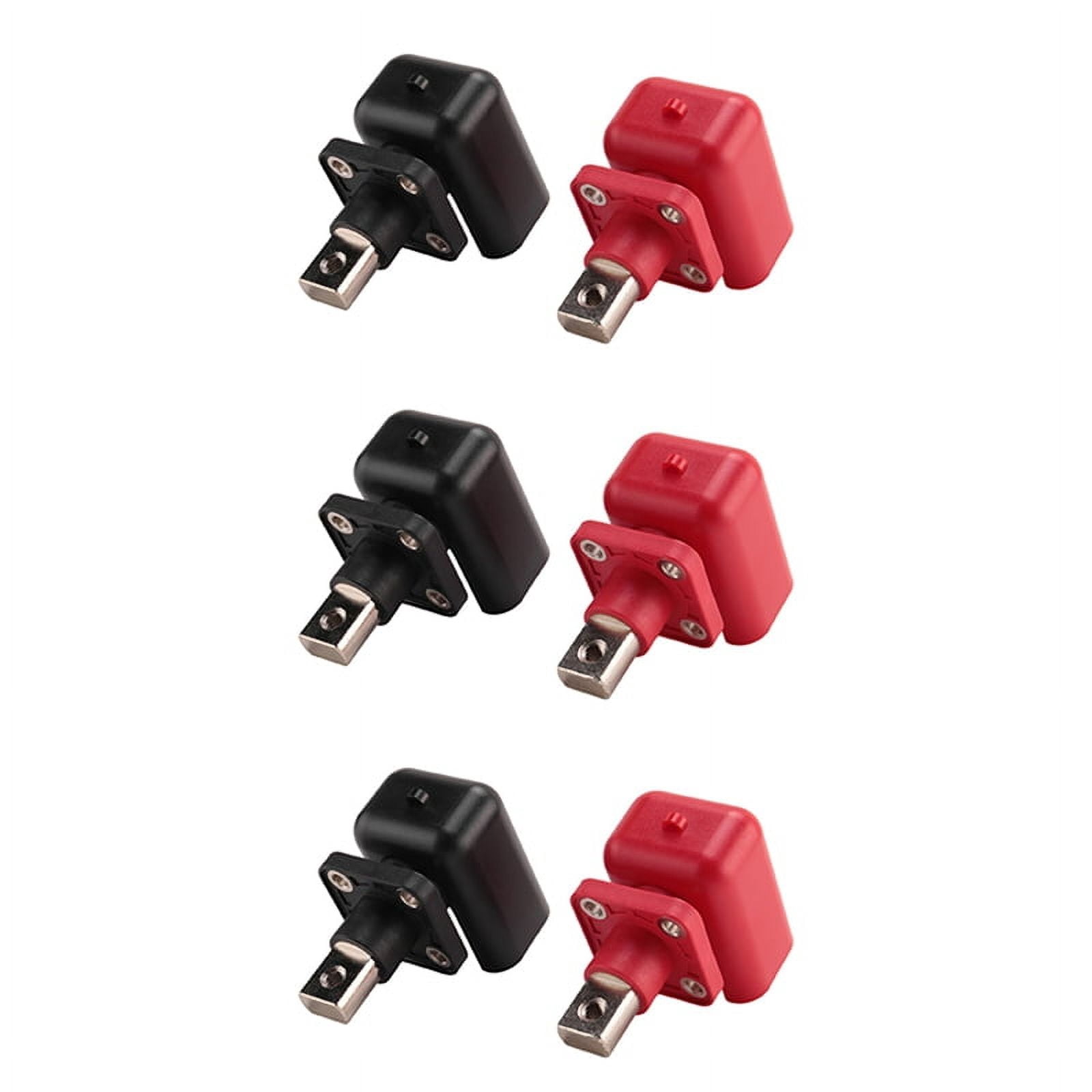 6 Pcs 200A All-Copper Lithium Battery Post High-Current Copper Terminal ...