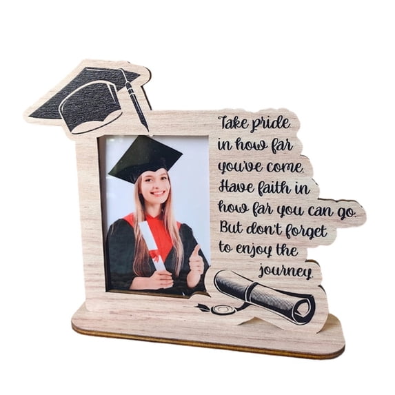 6 Pcs 2026 Wooden Graduation Picture Frame Class of 2026 Graduation ...