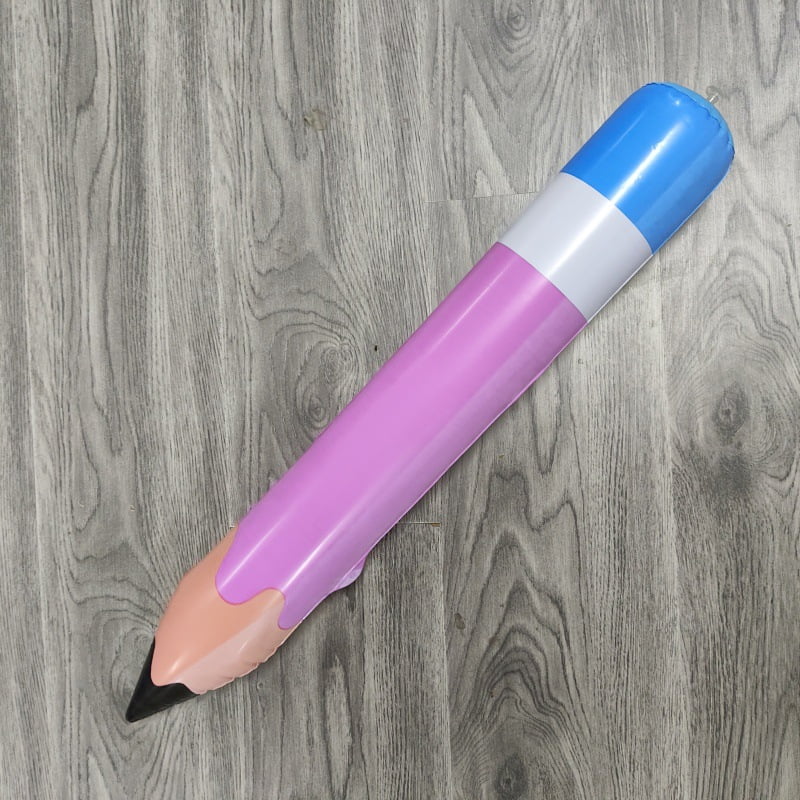 6 Pcs 27.6 Inch Pencil Balloons Multicolor Combination Back to School ...