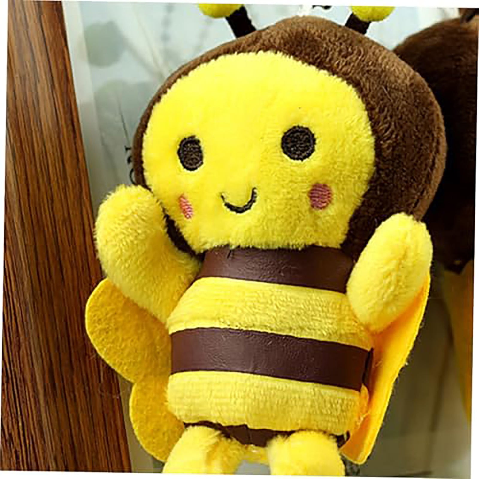 6 Pcs 4.34 Inches Stuffed Bees Plush Soft Small Bee Stuffed Animal ...