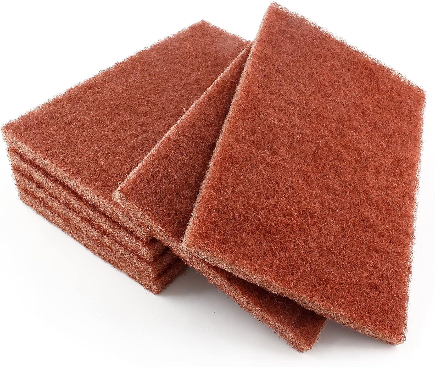 6 Pcs 4 x 6 Inch General Purpose Scuff Pads, Medium Sanding Hand Pads ...