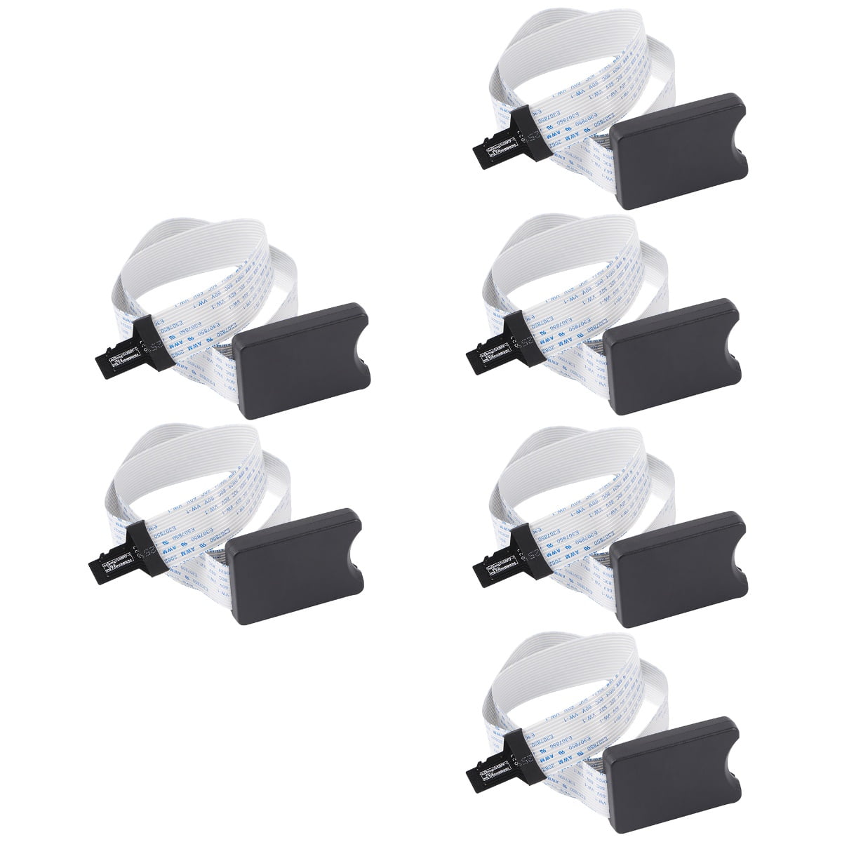 6 Pcs 48cm Extention Cable To Extension Line Micro To Big To Small ...