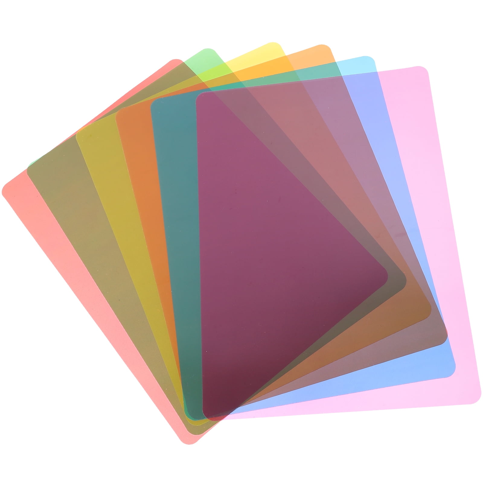 6 Pcs 6pcs/package Pet Plastic A4 Bookmark Bookmarks Sentence Strips ...