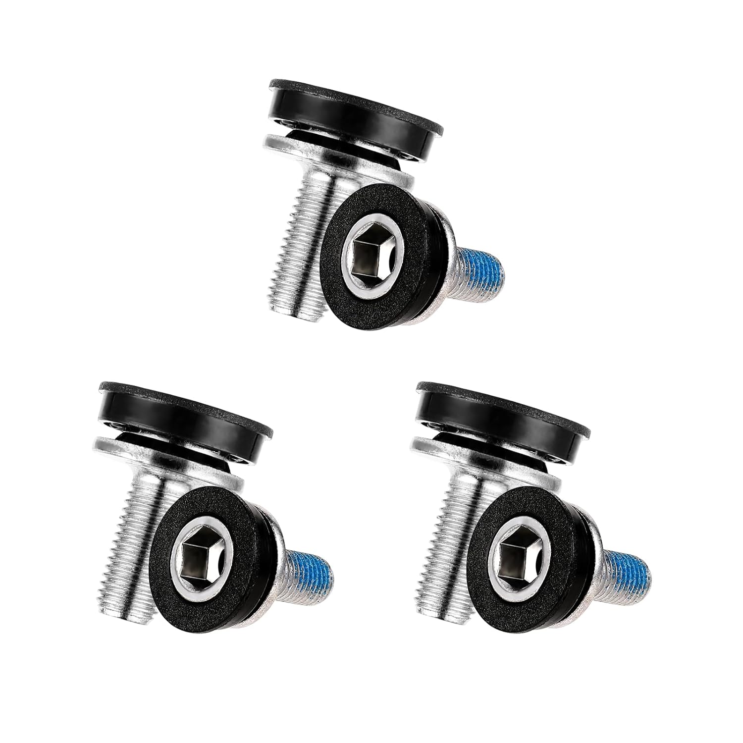 6 Pcs 8mm Bike Hex Crank arm Fixing Bolt Crank Arm Fixing Bolts Bike ...