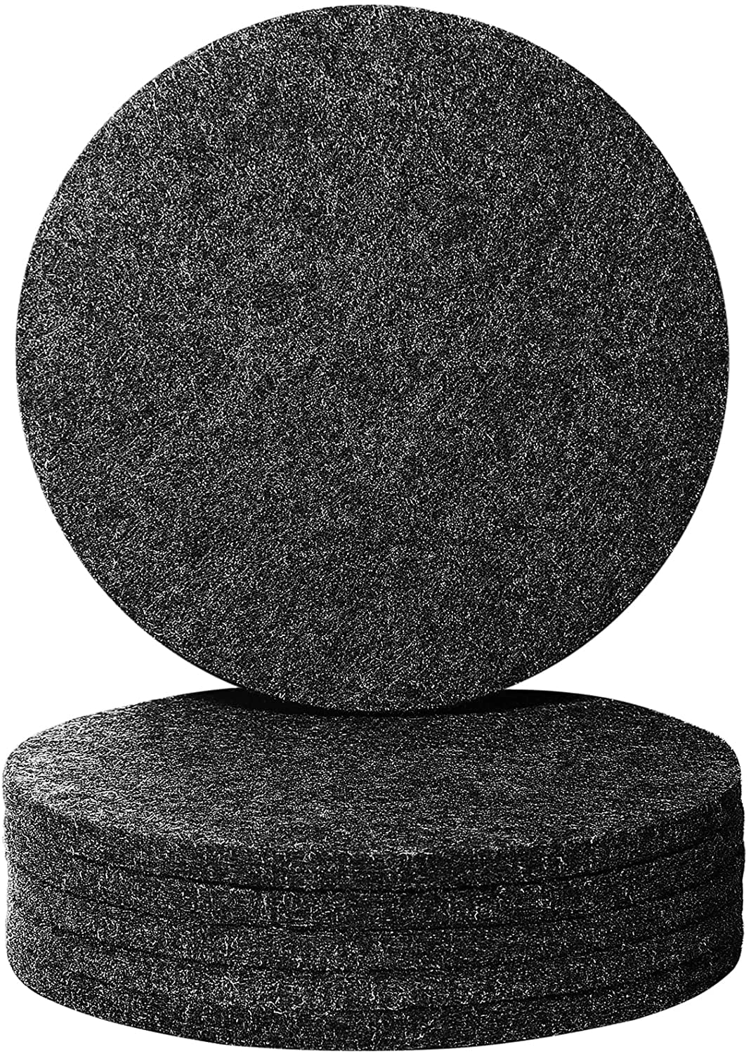 6 Pcs Absorbent Felt Coasters Eco Friendly Biodegradable Drinks Bar ...