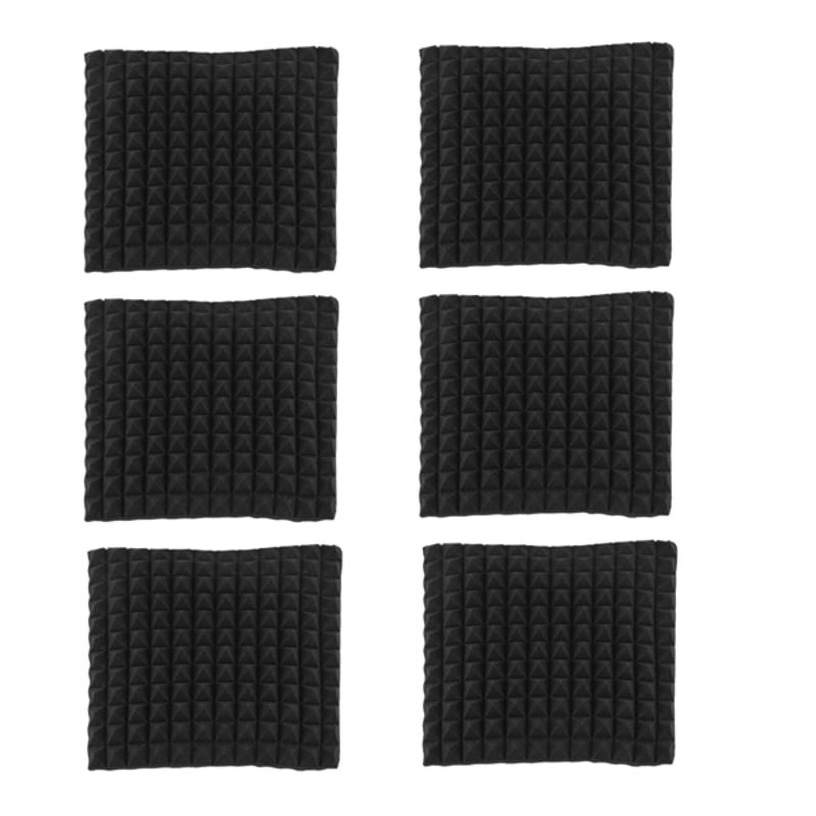 6 Pcs Acoustic Panels Foam Board Studio Sound-Absorbing Firewall Wedge ...