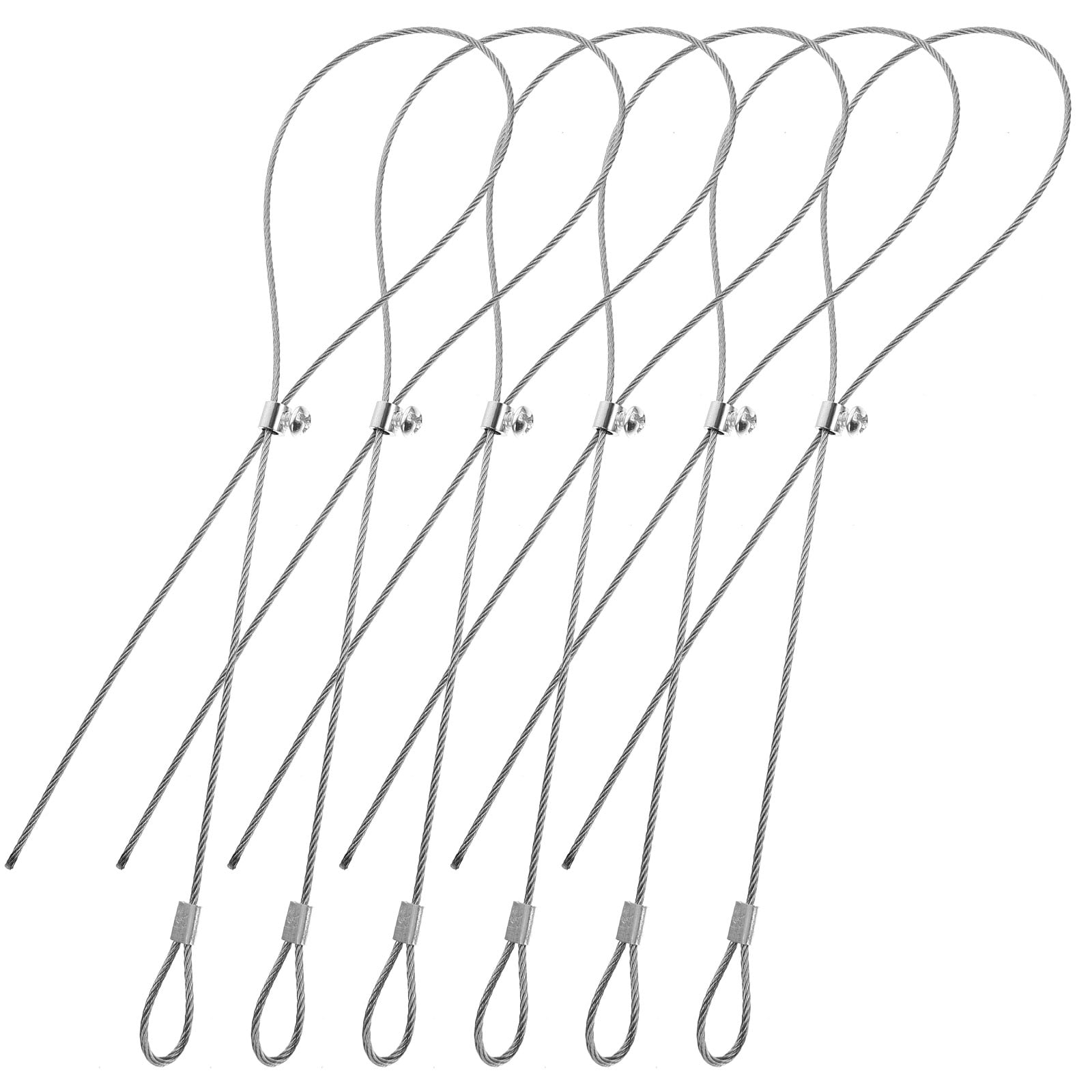 6 Pcs Adjustable Pull Latch Gate Cable Fence Locks for Metal Boho Wall ...