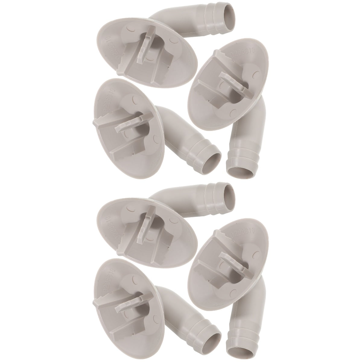 6 Pcs Air Conditioner Drain Kit Split AC Unit Hose Adapter Connector ...