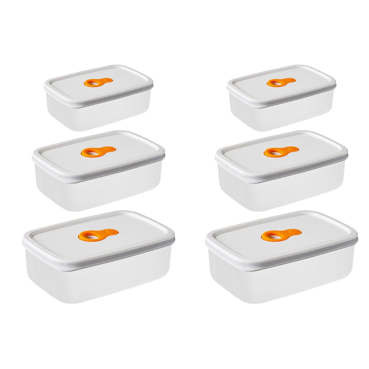 6 Pcs Airtight Crisper Set Baby Food Containers Child Snack Storage ...