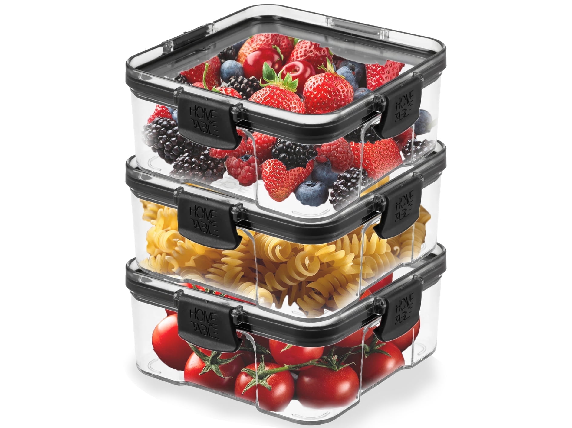 MSM Products Airtight Food Storage Containers Set, Leakproof, BPA-Free ...