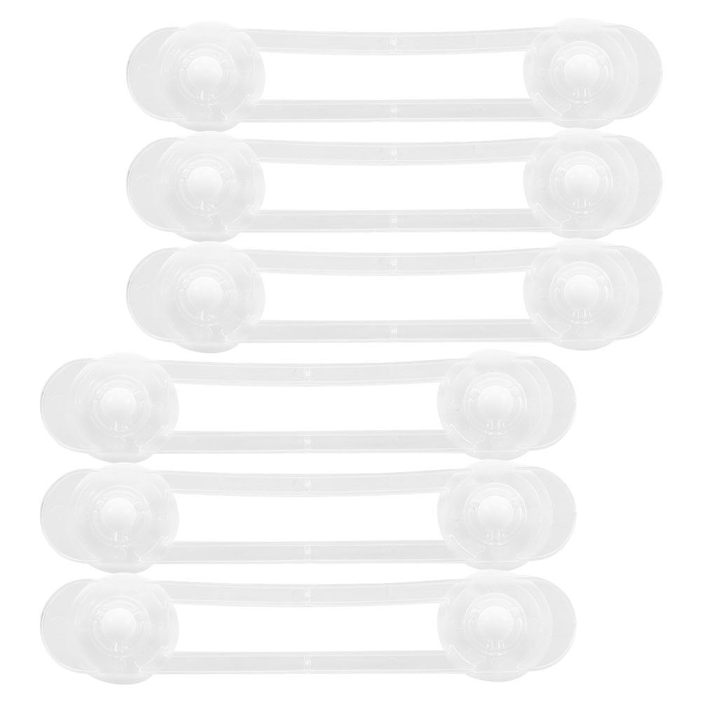 6 Pcs Anti-pinch Safety Lock Door Locks Children Proof Baby Cabinet ...