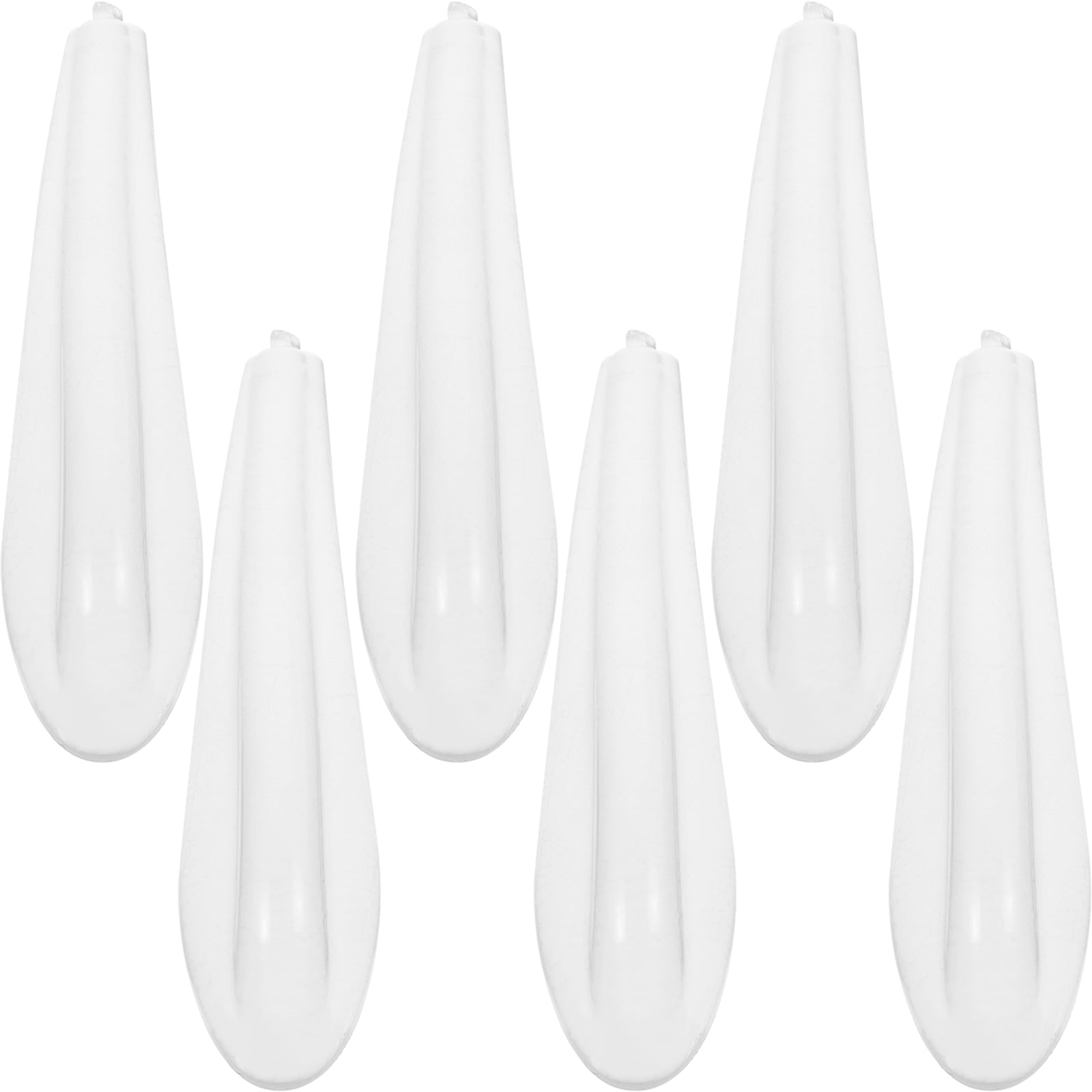 White Plastic Car Tail Spoiler Stickers for Modern Look Car Decoration ...