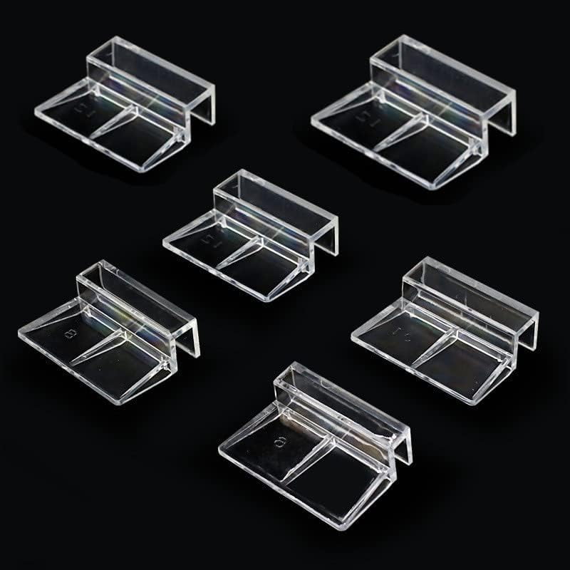 6 Pcs Aquarium Lid Clips Glass Cover Clip Tank Lid Holder Glass Cover ...