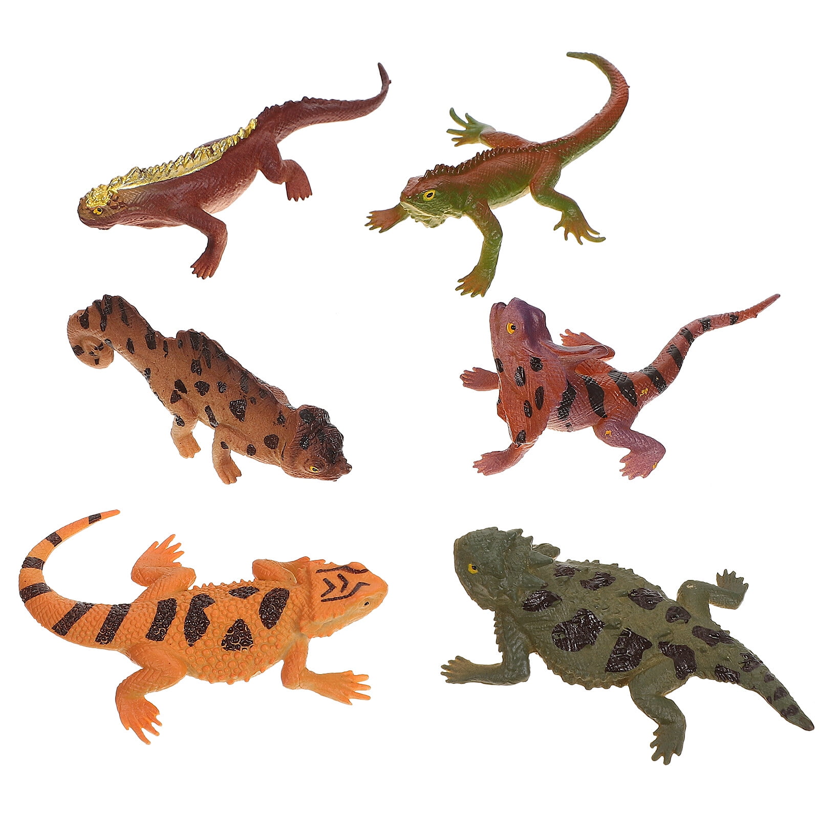 6 Pcs Aquariums Toys Animal Simulation Model Child Toddler - Walmart.com
