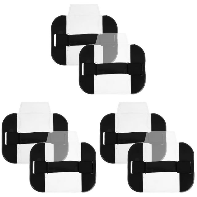 6 Pcs Armband ID Cards Holder Badge Storage Holders Arm Badge Holders ... 6 Pcs Armband ID Cards Holder Badge Storage Holders Arm Badge Holders ...