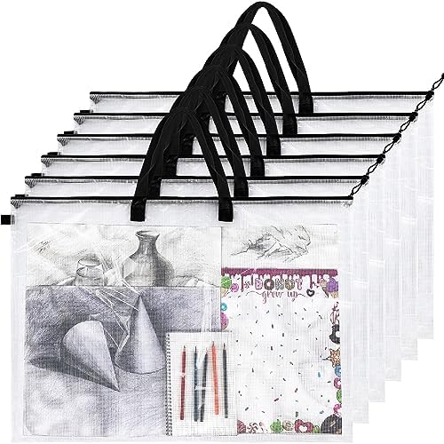 6 Pcs Art Portfolio Bag Bulk 24 x 36 Inch Large Posters Storage Bag ...