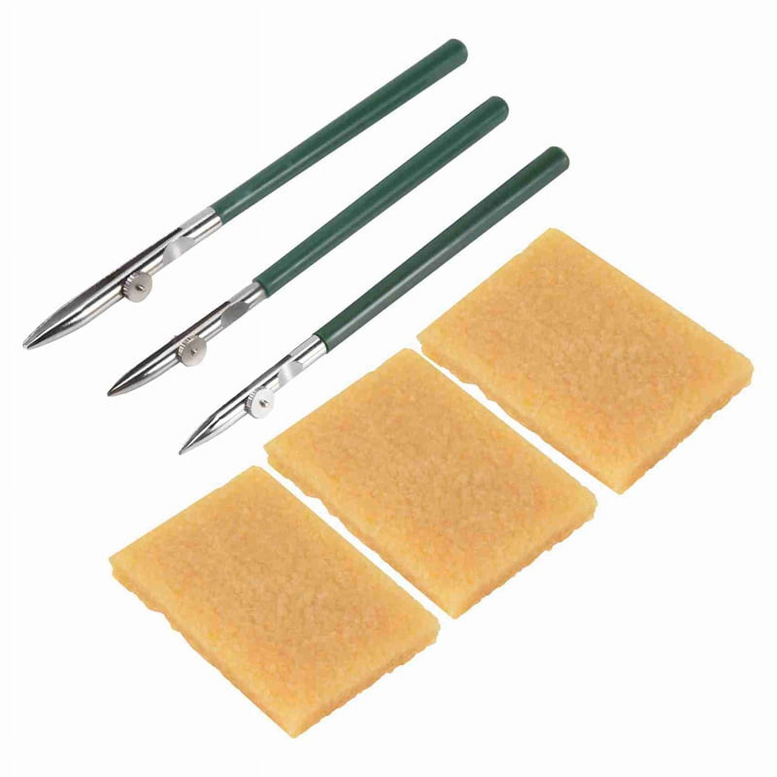 6 Pcs Art Ruling Pen(3 Sizes) Masking Fluid Pen and Glue Residue Eraser ...