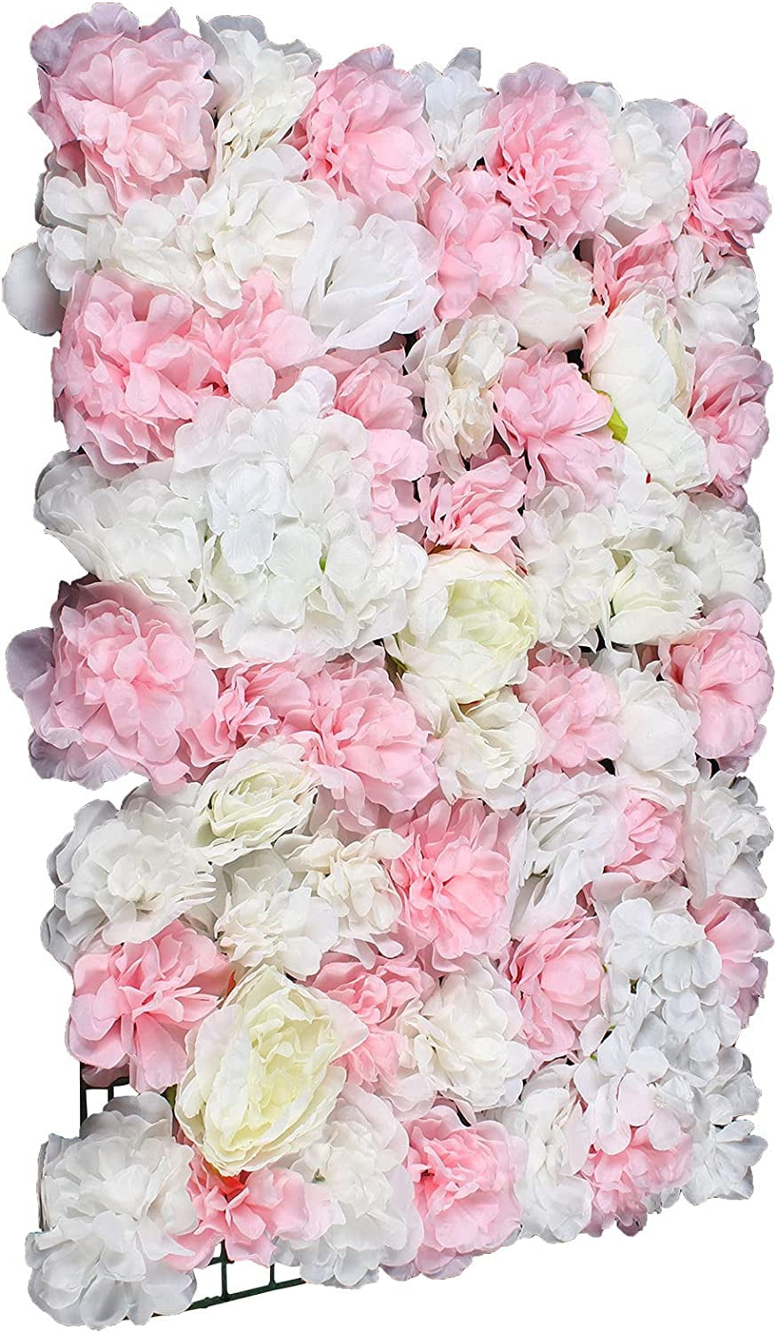 6 Pcs Artificial Flowers Wall Hydrangea Panel Flower Backdrop Party ...