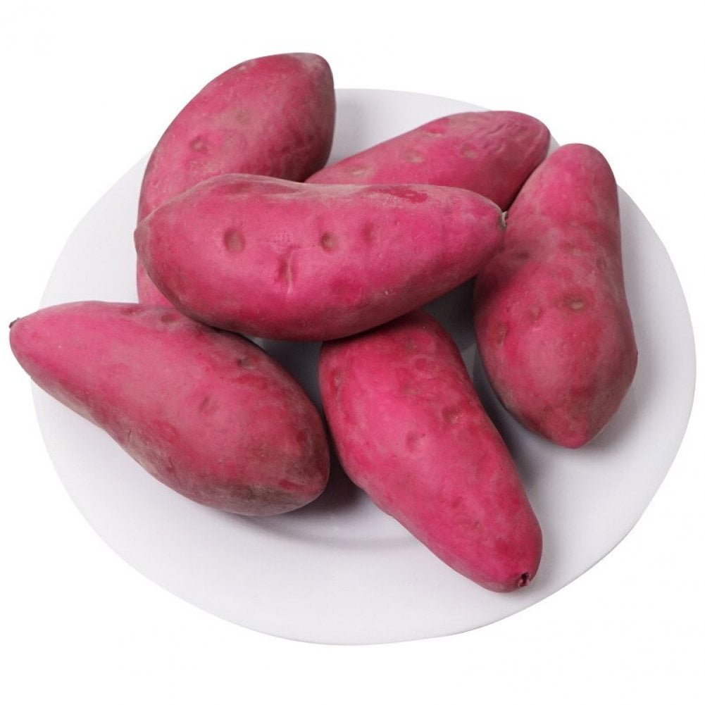 6 Piece Artificial Sweet Potato Lifelike Faux Vegetables - Walmart.com