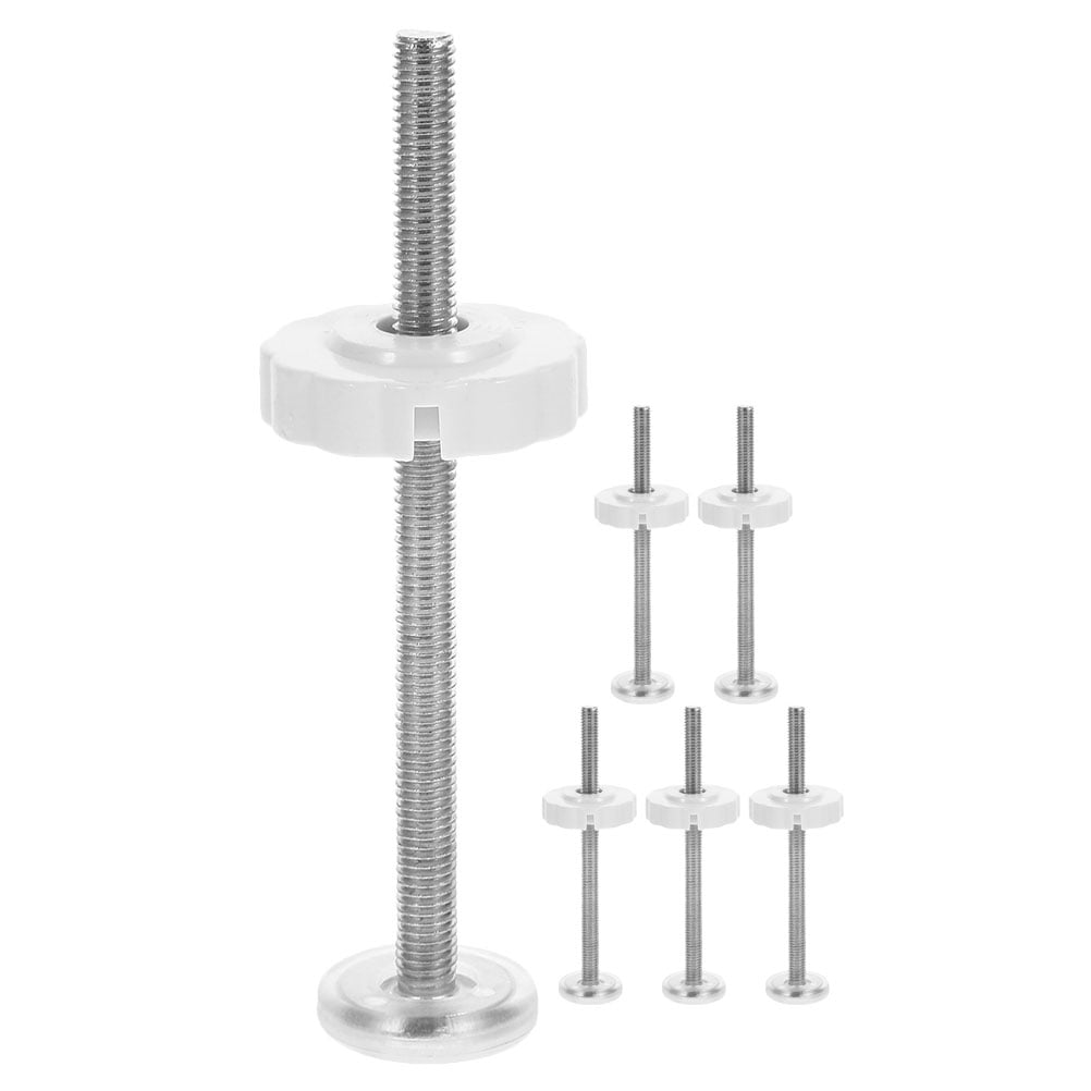 6 Pcs Baby Gate Hardware Safety Gates Screws Pet An Fittings Pressure ...