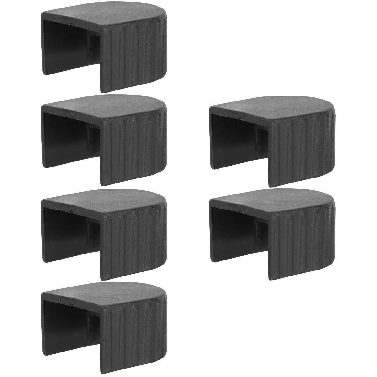 6 Pcs Bamboo Ladder Cap Telescoping Ladder Ladder Replacing Part Ladder ...