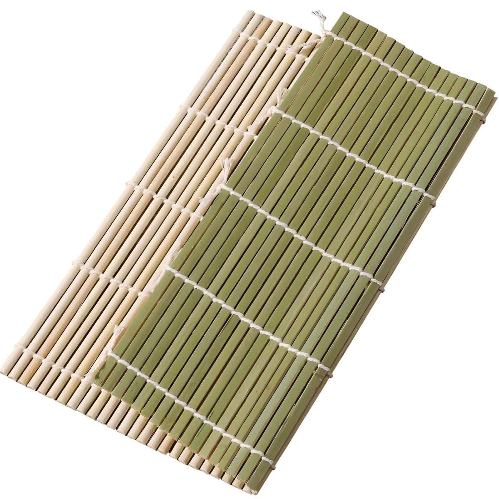 6 Pcs Bamboo Sushi Roller Mat, 9.4 in Square Sushi Making Mat, Quality ...