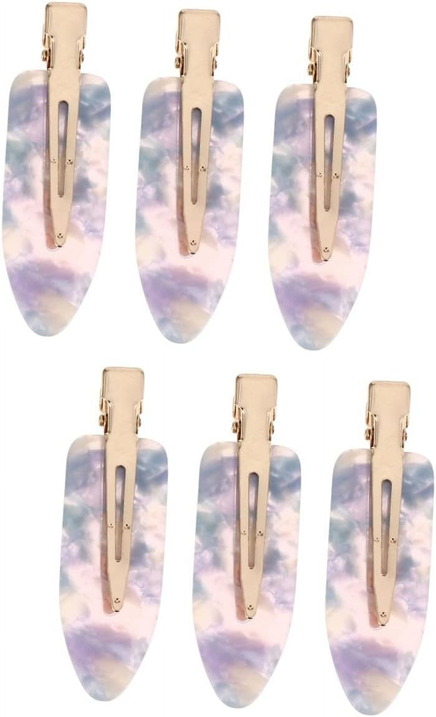 6 Pcs Bangs Hairpin Hair Decorations Metal Snap Hair Clips Tiara for ...