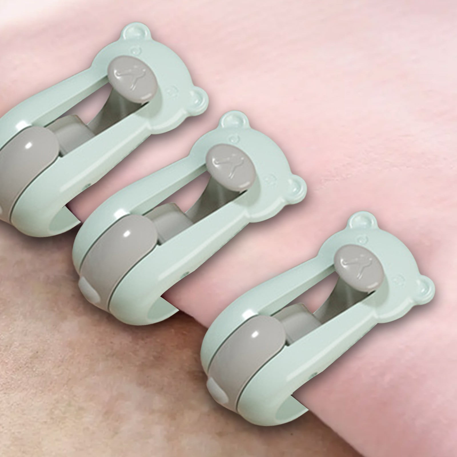 6 Pcs Bear Quilt Fixer Household Quilt Cover Clip No Needle Quilt ...