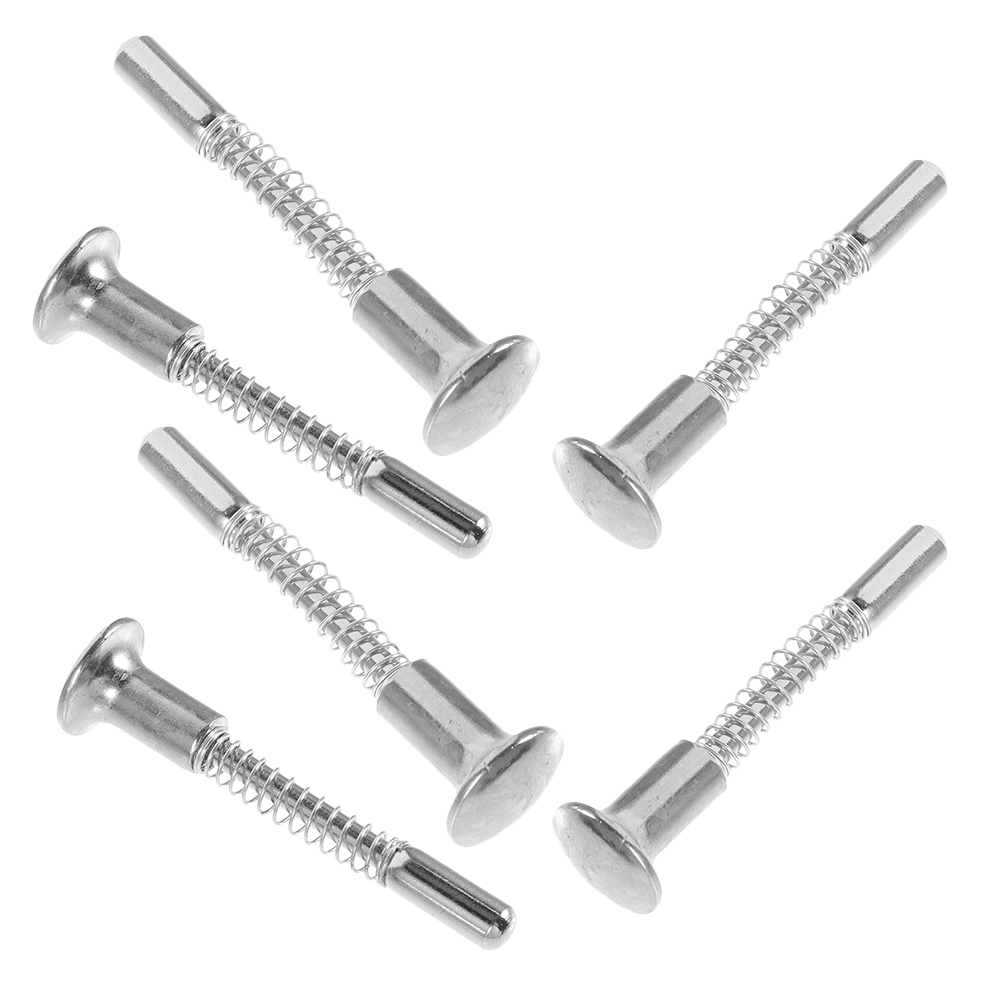 6 Pcs Bed Spring Latch Mini Crib Baby Crib Screen Plunger Pin Latches ...