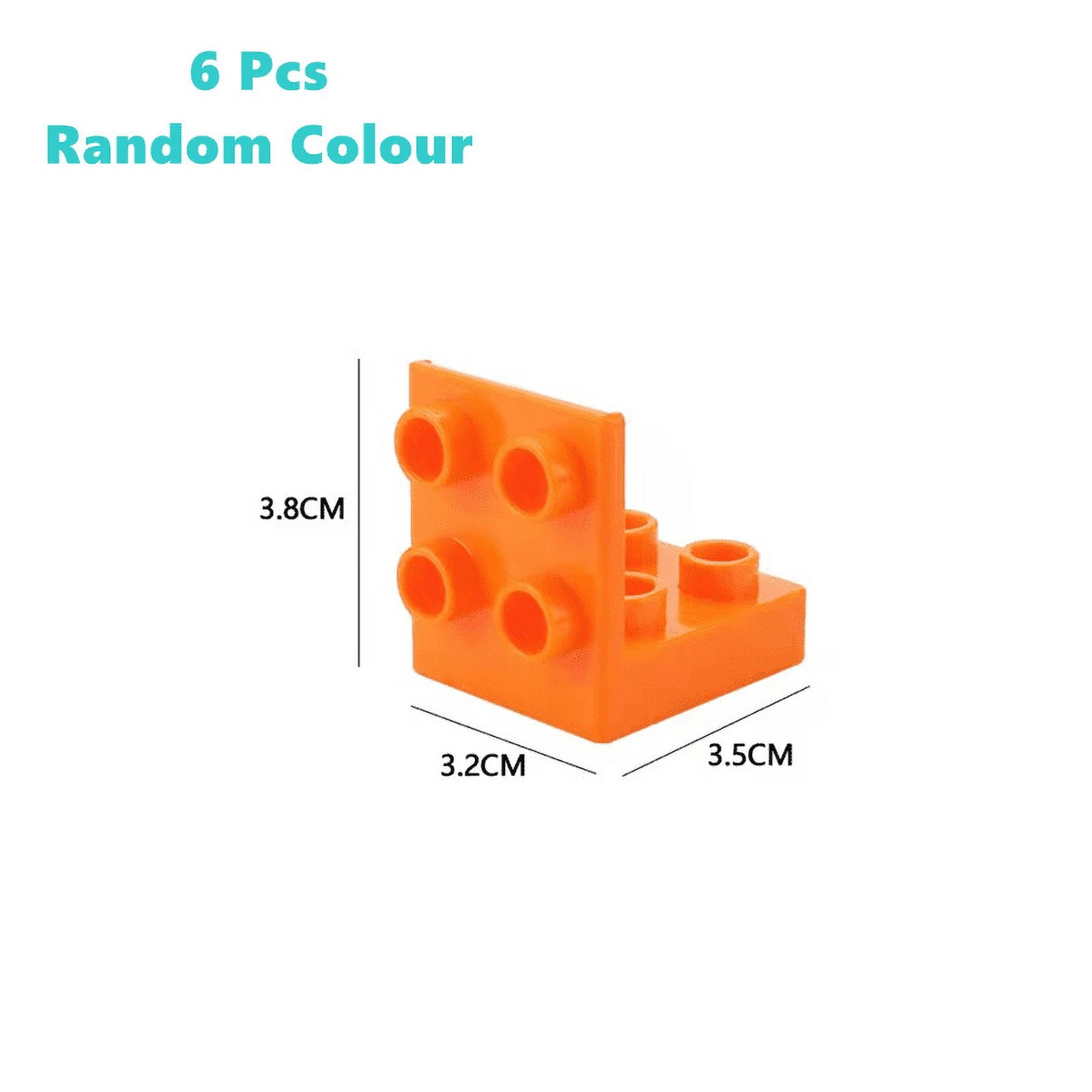 6 Pcs Big Building Blocks Accessories Compatible Enlighten Large Bricks ...