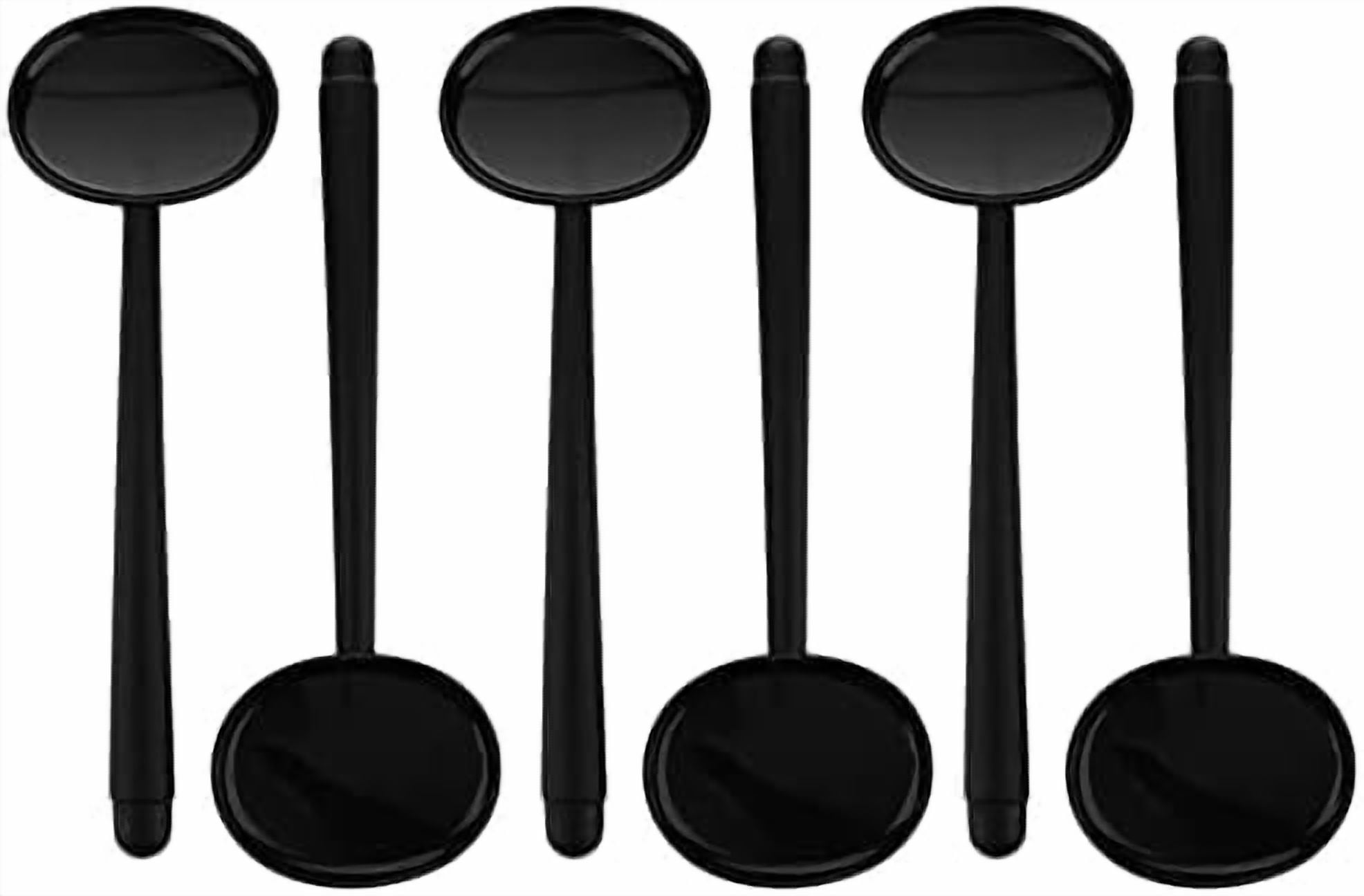 6 Pcs Black Handheld Eye Occluder, Plastic Vision Optics Optometry ...
