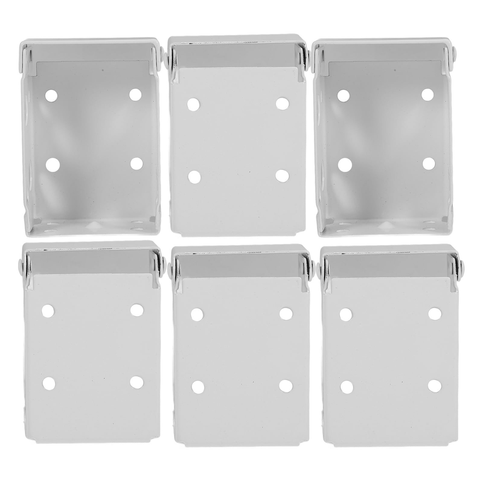 6 Pcs Blind Side Mount Shutter Bracket Brackets Internal Installation ...