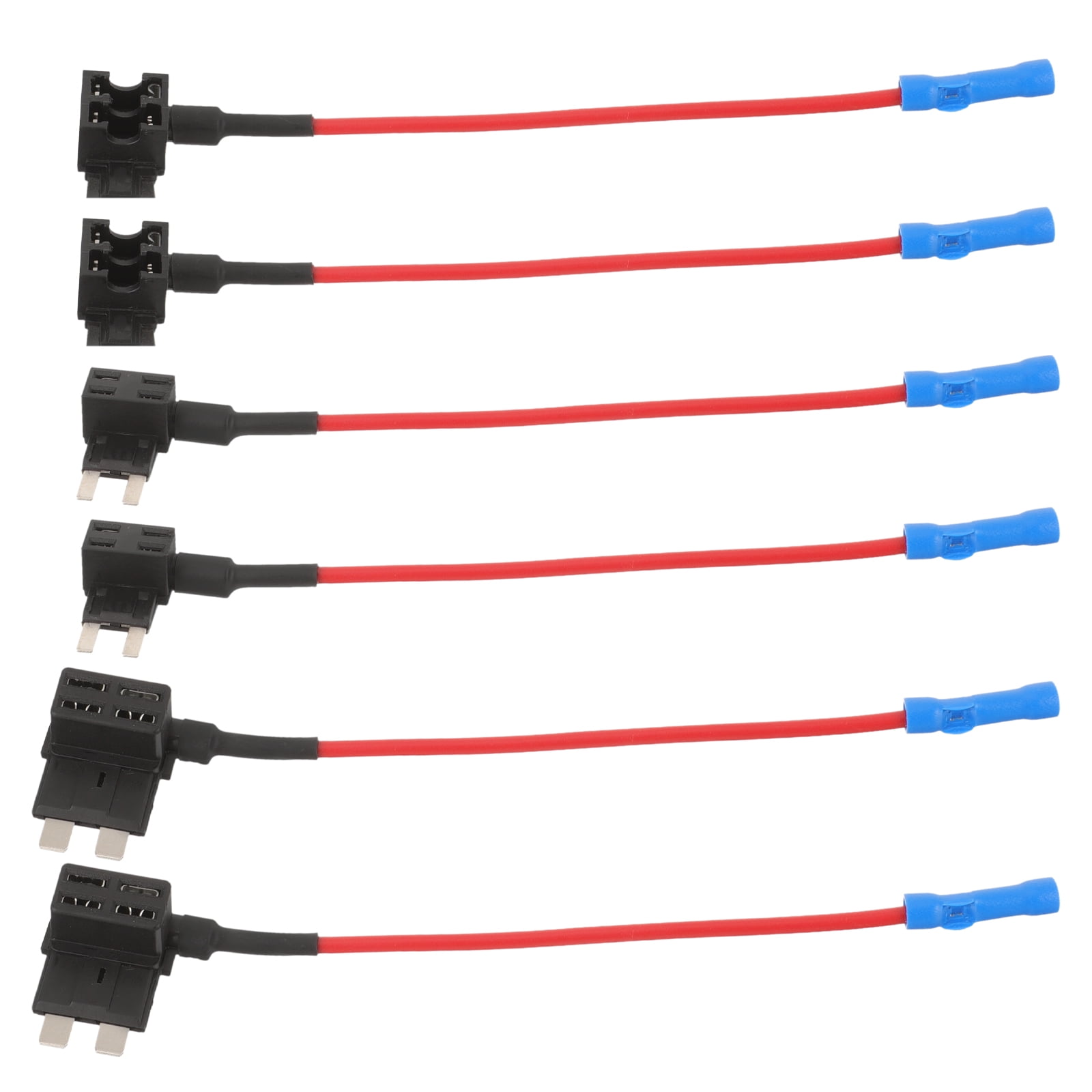 6 Pcs Block Trucks Insurance Tap Plug into Existing Fuse Taps Car ...